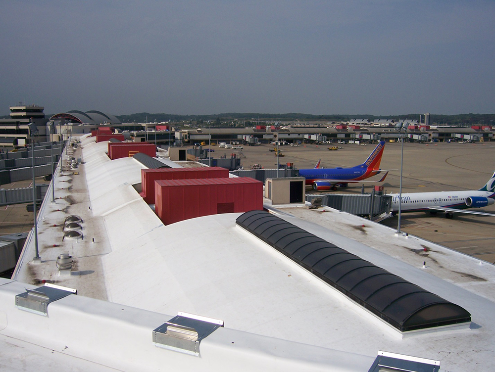 Airside Terminal Roof Replacement – Management Engineering Corporation
